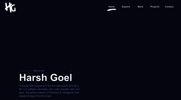 portfolio-v3-harshgoel05.vercel.app - Harsh Goel | Software Develope... - Portfoliov3 Harsh Goel ...