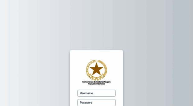 poster.setneg.go.id - Portal Asesmen Terpadu: Log in... - Poster Setneg