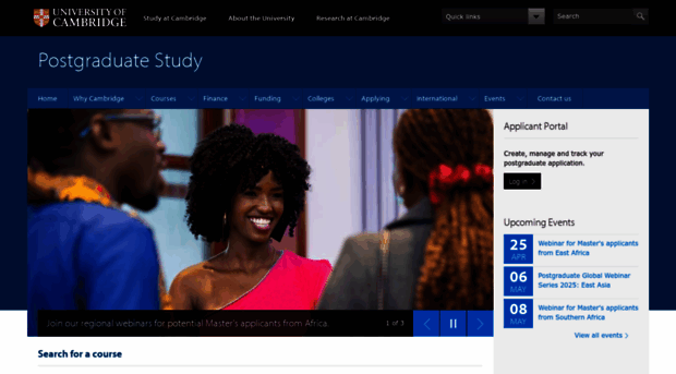 postgraduate.study.cam.ac.uk - Postgraduate Study | Universit ...