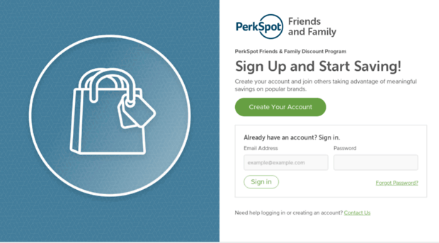 postmates.perkspot.com - Login | Welcome to My PerkSpot... - Postmates ...