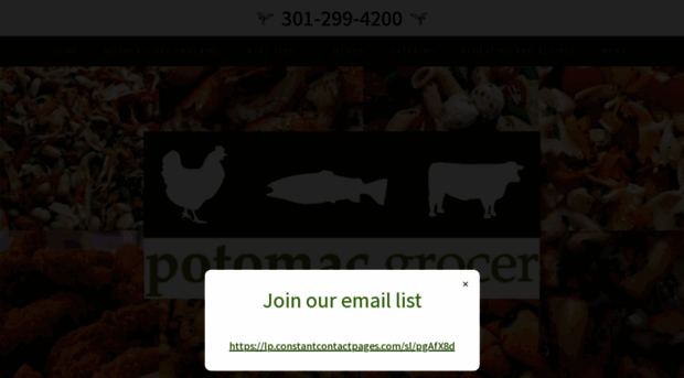 potomacgrocer.com - Seafood,Prepared Items, Cateri... - Potomac Grocer
