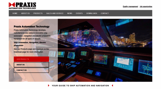 praxis-automation.eu - Ship automation and navigation... - Praxis Automation