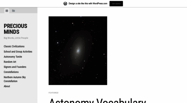 preciousminddotorg.wordpress.com - Precious Minds | Big Words, Li ...