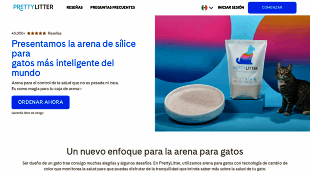 prettylitter.com.mx - Health Monitoring and Color Ch... - Pretty Litter