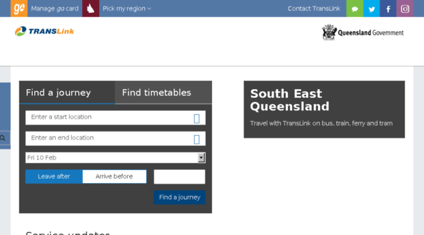 preview.translink.com.au - Home | TransLink - Preview Trans Link