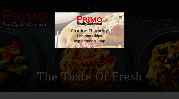 primofamilyrestaurant.com - Primo Family Restaurant Alexan... - Primo ...