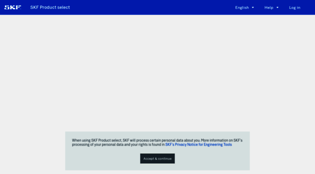 productselect.skf.com - SKF Product select - Product Select SKF