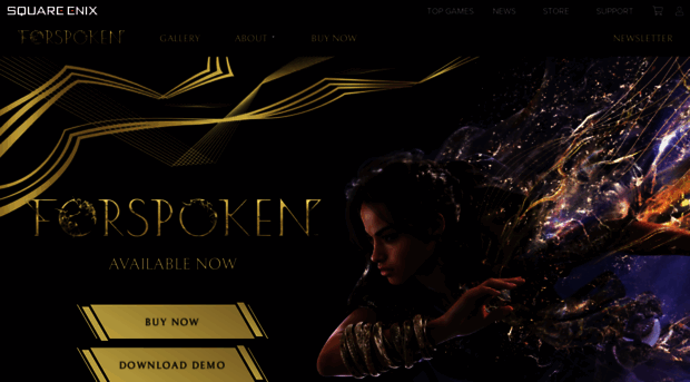 project-athia.square-enix-games.com - Forspoken | SQUARE ENIX - Project ...