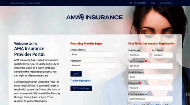 provider.amainsure.com - Login/Register | AMA Insurance... - Provider ...