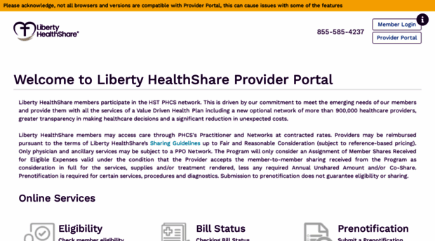 provider.libertyhealthshare.org - Provider Portal | Liberty Heal ...