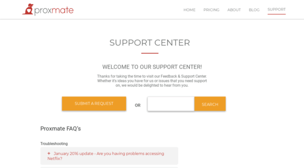 prox-mate.zendesk.com - Proxmate - Proxmate Zendesk