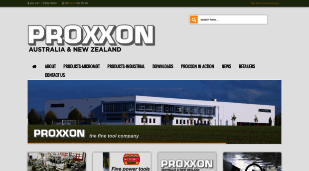 proxxon-tools.com.au - Proxxon - Proxxon Tools
