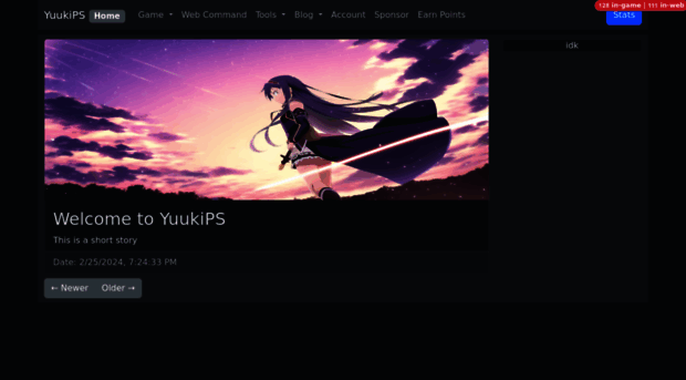 ps.yuuki.me - YuukiPS - Private Game Servers... - Ps Yuuki