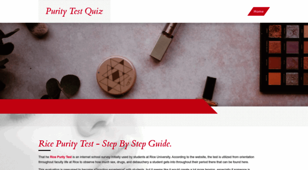 purity-test-quiz.jouwweb.nl - purity-test-quiz - Purity Test Quiz Jouwweb