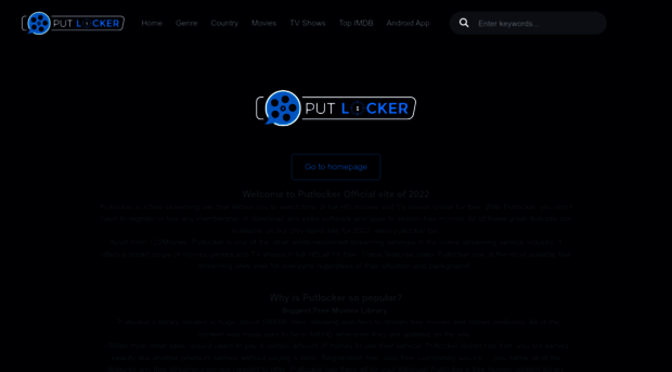 putlocker.pe - Putlocker - Watch movies onlin... - Putlocker