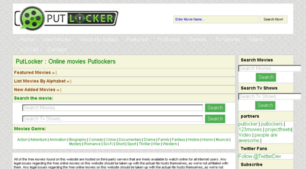 putlockers.im - Putlockers | Watch Movies Onli... - Putlockers