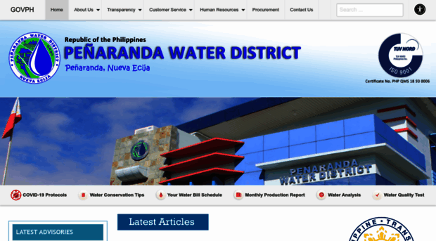 pwd.gov.ph - Penaranda Water District | "Co... - Pwd