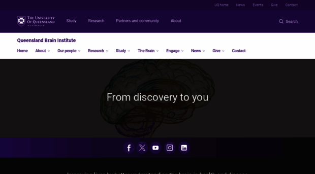 qbi.uq.edu.au - Queensland Brain Institute - U... - Qbi Uq