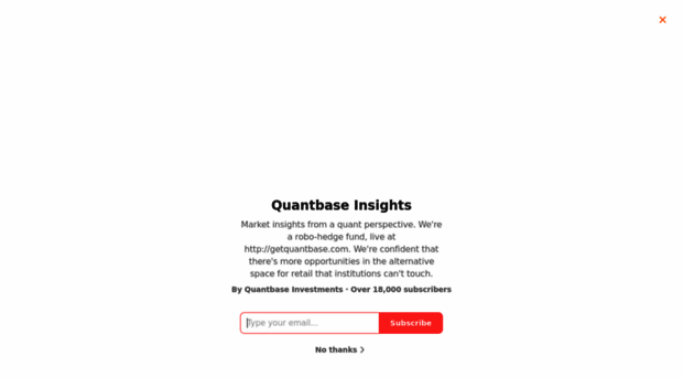 quantbase.substack.com - Quantbase Insights | Quantbase... - Quantbase Substack