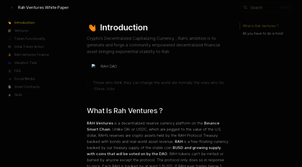 rahventuresdao.gitbook.io - Introduction | Rah Ventures Wh... - Rah Ventures Dao Gitbook