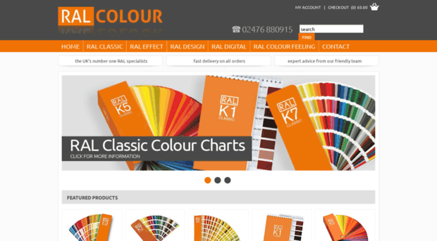 ral-colour.com - Superia Ecommerce has now Clos... - Ral Colour