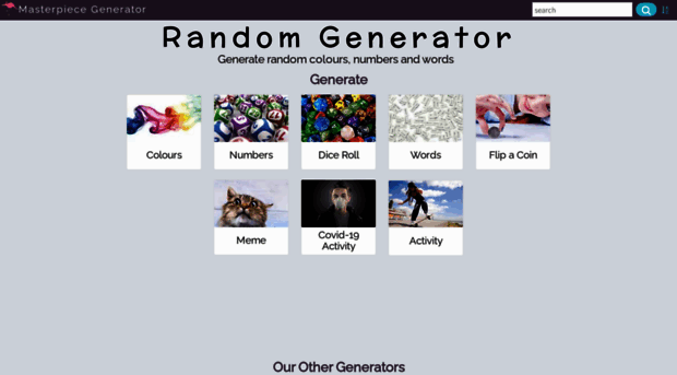 random-generator.org.uk - Random Generator - Random Generator