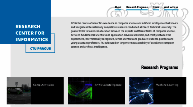 rci.cvut.cz - Research Center for Informatic... - Rci Cvut