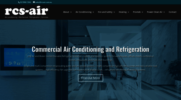 rcsair.com.au - Air Conditioning, Refrigeratio... - RCS Air