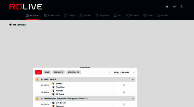 rd-live.org - RD Live | Scores, Highlights,S... - RD Live