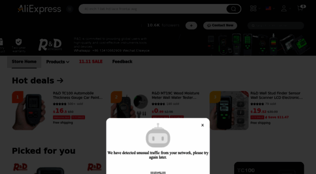 rdinstrumentspro.aliexpress.com - R&D INSTRUMENTS Pro Store - Am... - R D INSTRUMENTS Pro Ali ...