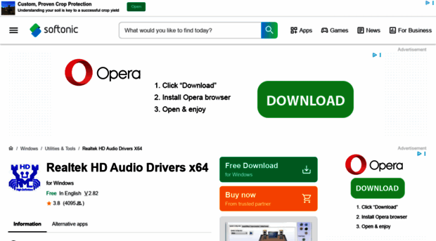 realtek-hd-audio-drivers-x64.en.softonic.com - Realtek HD Audio Drivers ...