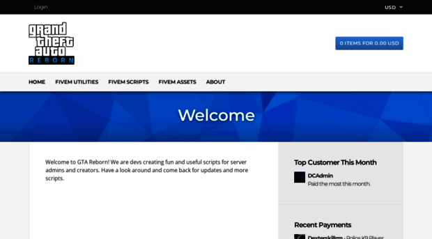 reborn.tebex.io - Reborn Devs | Welcome - Reborn Tebex