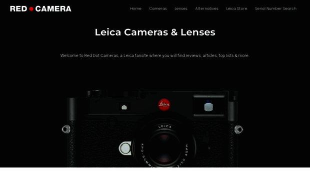 reddotcamera.net - Leica Cameras & Lenses - Red D... - Red Dot Camera