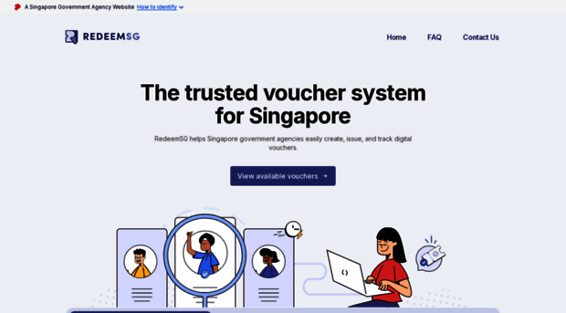 redeem.gov.sg - RedeemSG - Voucher System - Redeem