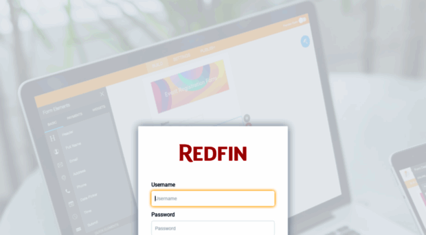 redfin.jotform.com - Login · Redfin - Redfin Jotform