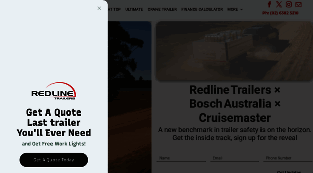 redlinetrailers.com.au - Trailers Sydney, Canberra, You... - Redline ...