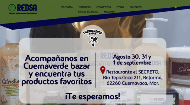 redsa.com.mx - Redsa – Fábrica de Remedios He... - Redsa
