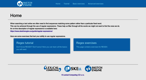 Regexsketchengineeu Regular Expression Exercises Regex 3299