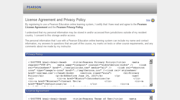 register-etext.pearsoncanada.ca - License Agreement and Privacy ...