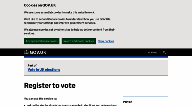 registertovote.service.gov.uk - Register to vote - GOV.UK - Register To ...