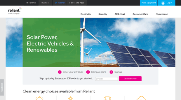 reliantap.com - Solar Power, Electric Vehicles... - Reliant Ap
