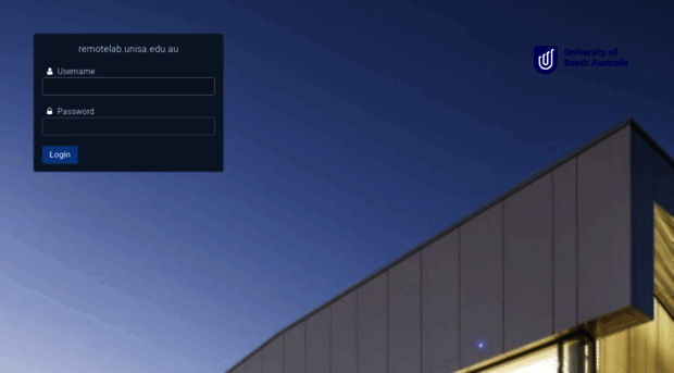 remotelab.unisa.edu.au - NETLAB Virtual Edition - Login - Remotelab Unisa
