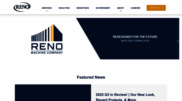 reno-machine.com - Reno Machine | Home | Machinin... - Reno Machine