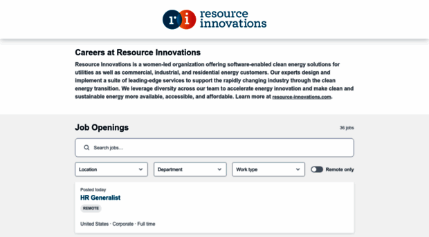 resource-innovations.workable.com - Resource Innovations - Current ...