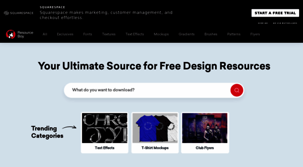 resourceboy.com - Resource Boy | Free Graphic De... - Resource Boy