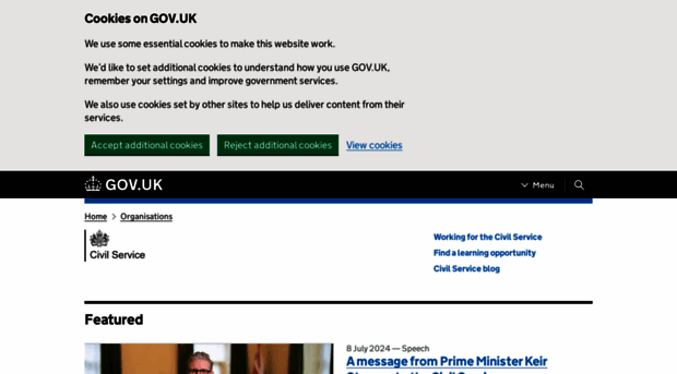 resources.civilservice.gov.uk - Civil Service - GOV.UK - Resources ...