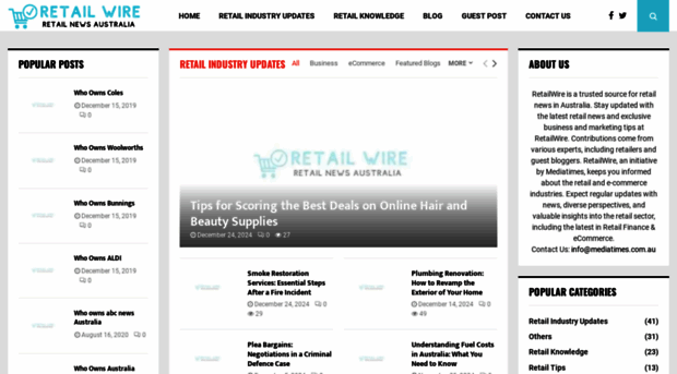 retailwire.com.au - Home - Retail Wire - Retail Wire