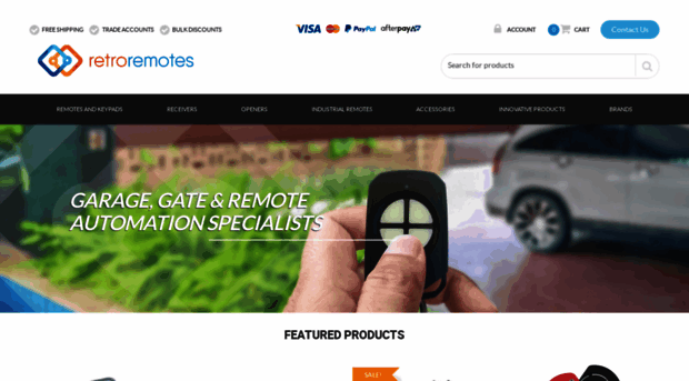 retroremotes.com.au - Retro Remotes | Automated Gara... - Retro Remotes