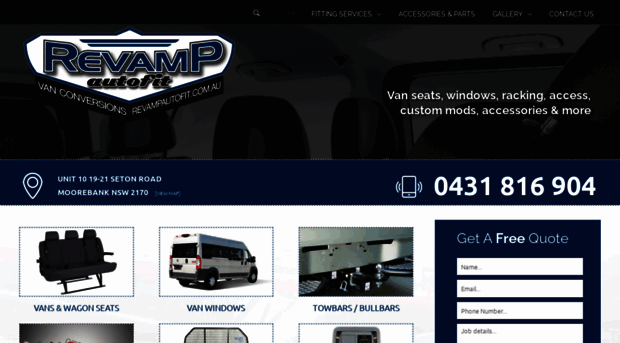 revampautofit.com.au - RevampAutoFit: Expert Van, Cam... - Revamp Auto Fit