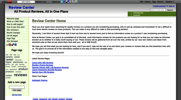 review-center.wikidot.com - Review Center Home - Review Ce... - Review ...